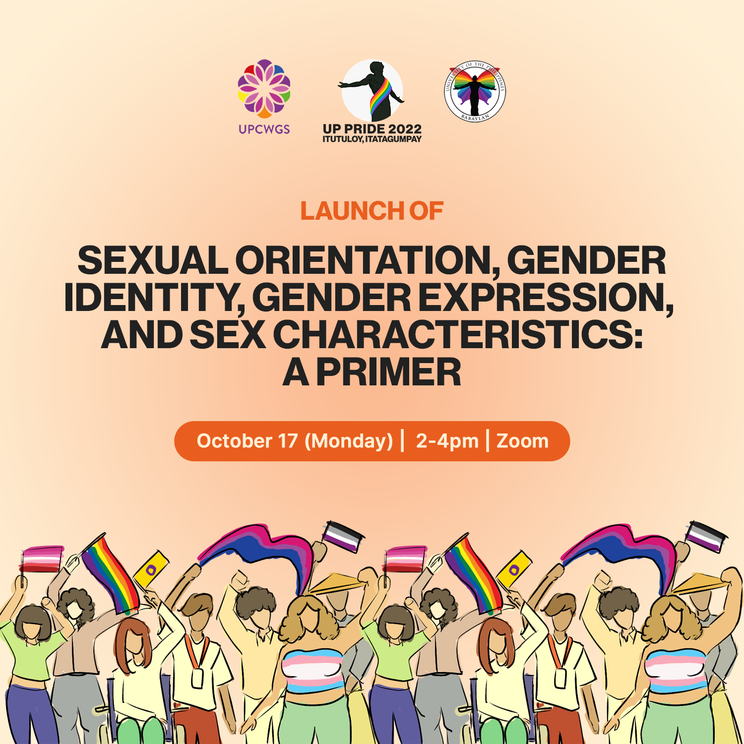 UP Pride 2022: SOGIESC Primer Launch - UP Center for Women's and Gender ...
